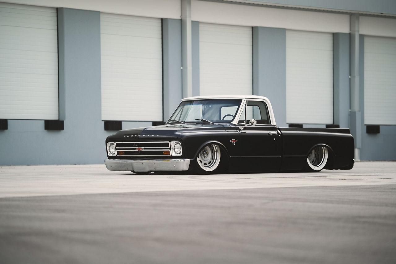 1967 Chevrolet C10 - Rotiform BKK - Silver | Rotiform